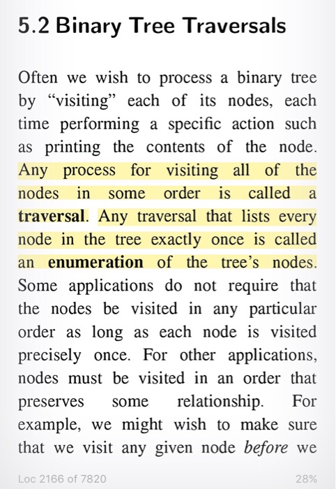 Solved 5.4 Explain why function preorder2 from Section 5.2 | Chegg.com Solved 5.4 Explain why function preorder2 from Section 5.2 | Chegg.com