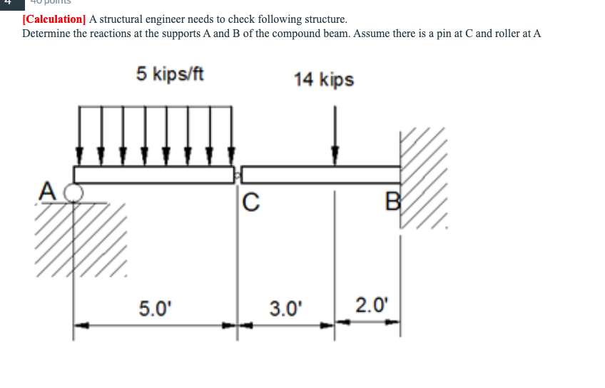 Solved [Calculation] A structural engineer needs to check | Chegg.com