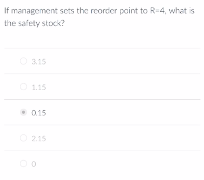Solved Use the following to answer the following four | Chegg.com