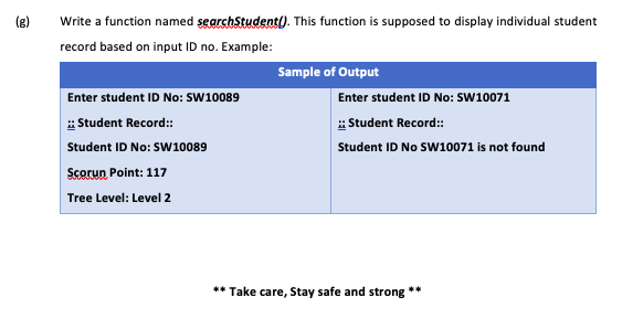 Solved Figure 1 illustrates the data structure of student | Chegg.com