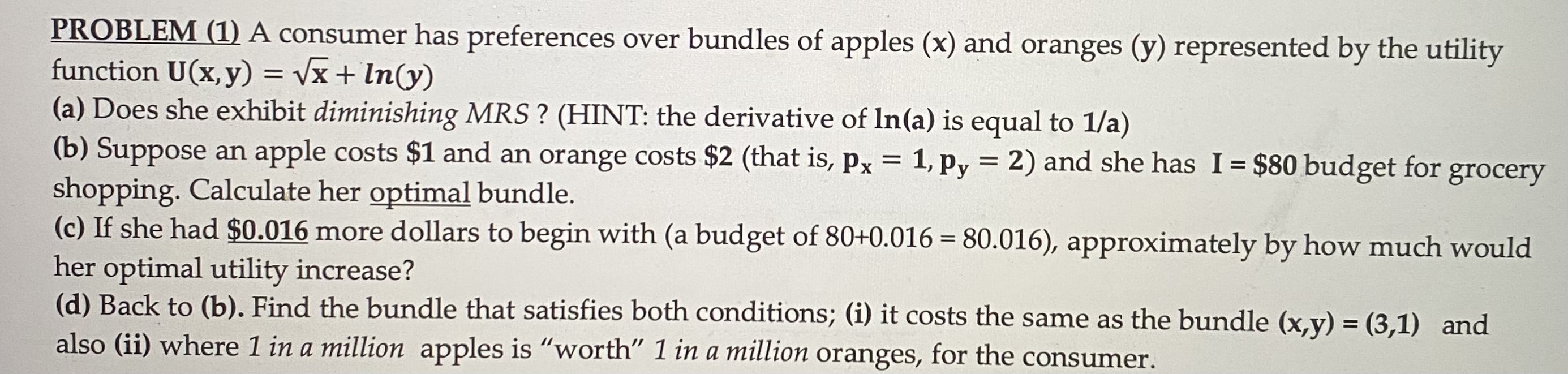 Solved Solution steps written on paper would be most helpful | Chegg.com