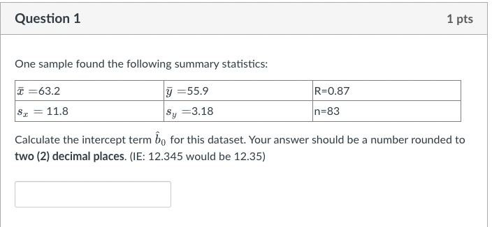 Solved The following questions concern samples that looked | Chegg.com