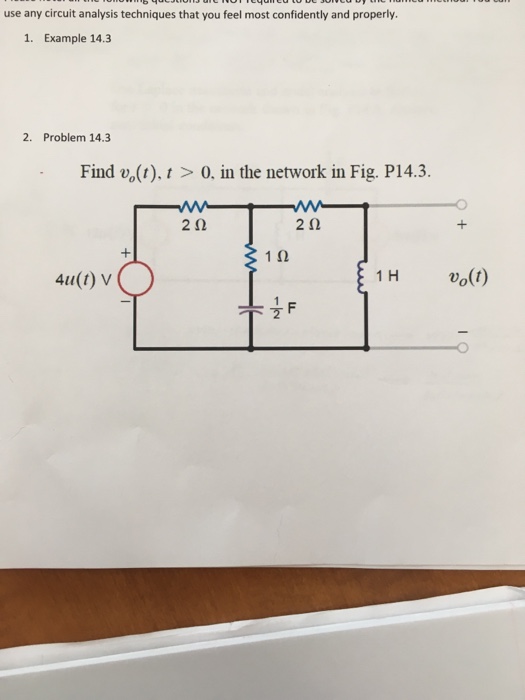 Solved use any circuit analysis techniques that you feel | Chegg.com