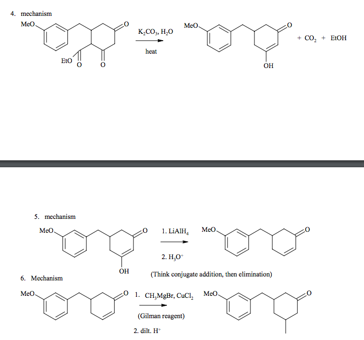 Solved This is a mostly mechanism Problem Set. Each reaction | Chegg.com