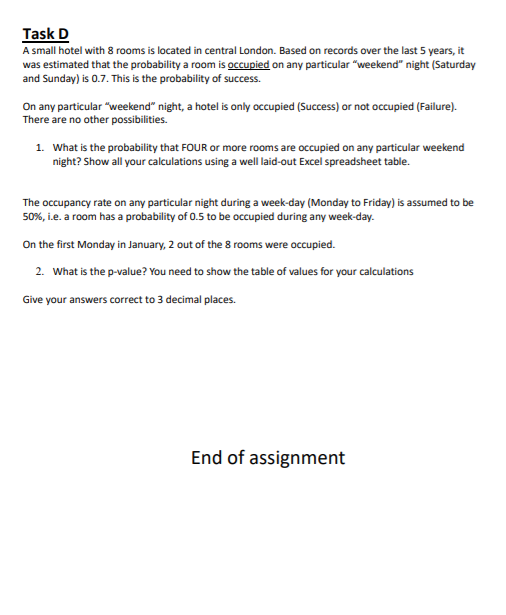 Solved Using and managing data and information BA3005 - | Chegg.com