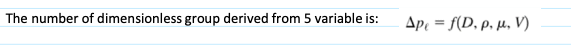 Solved The number of dimensionless group derived from 5 | Chegg.com