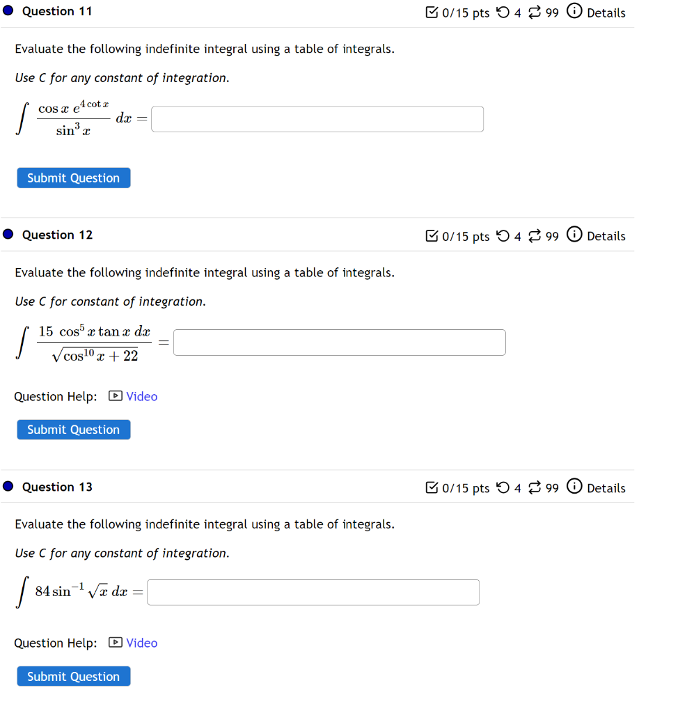 Solved Evaluate the following indefinite integral using a | Chegg.com