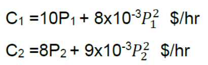 Solved An area of an interconnected power system has two | Chegg.com