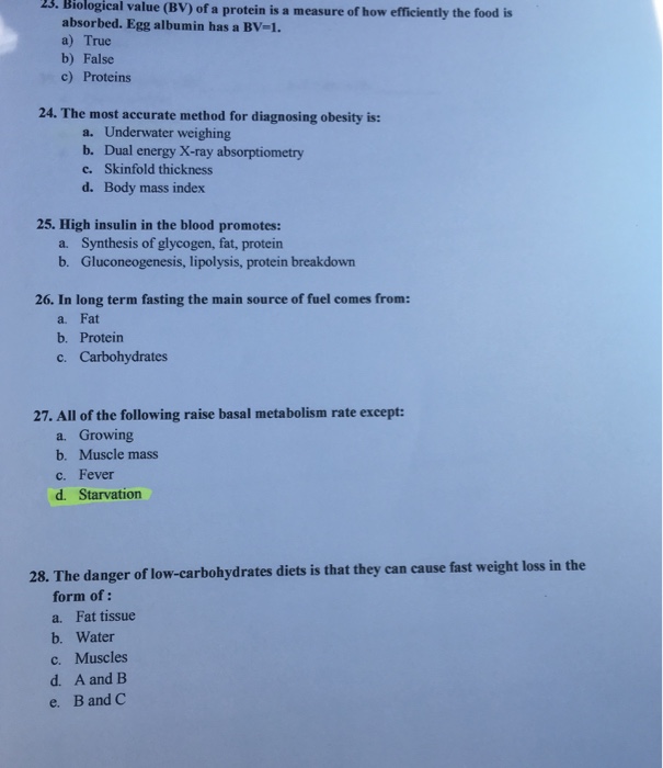 Solved Biological value (BV) of a protein is a measure of | Chegg.com