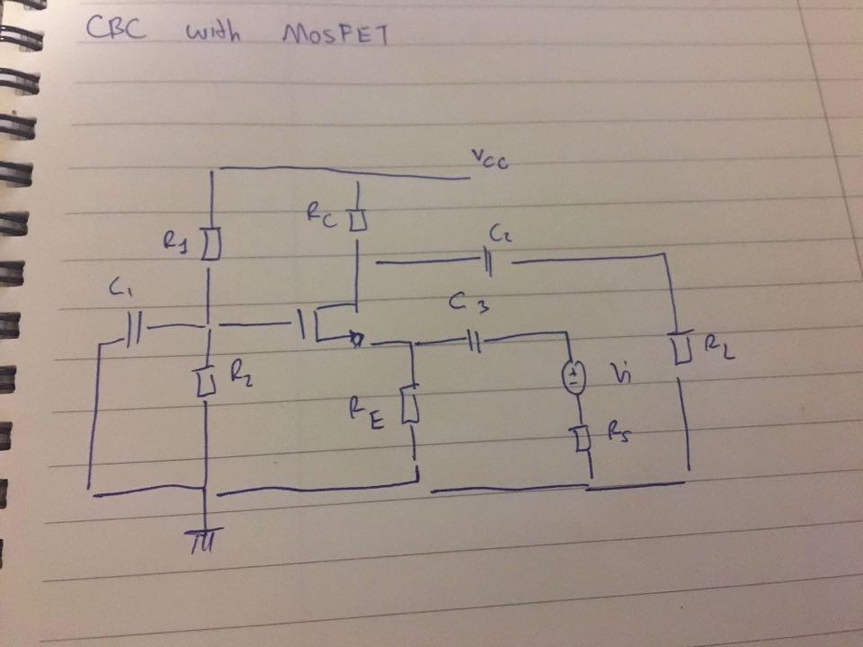 Solved 1. Draw the small signal model of this Common base | Chegg.com