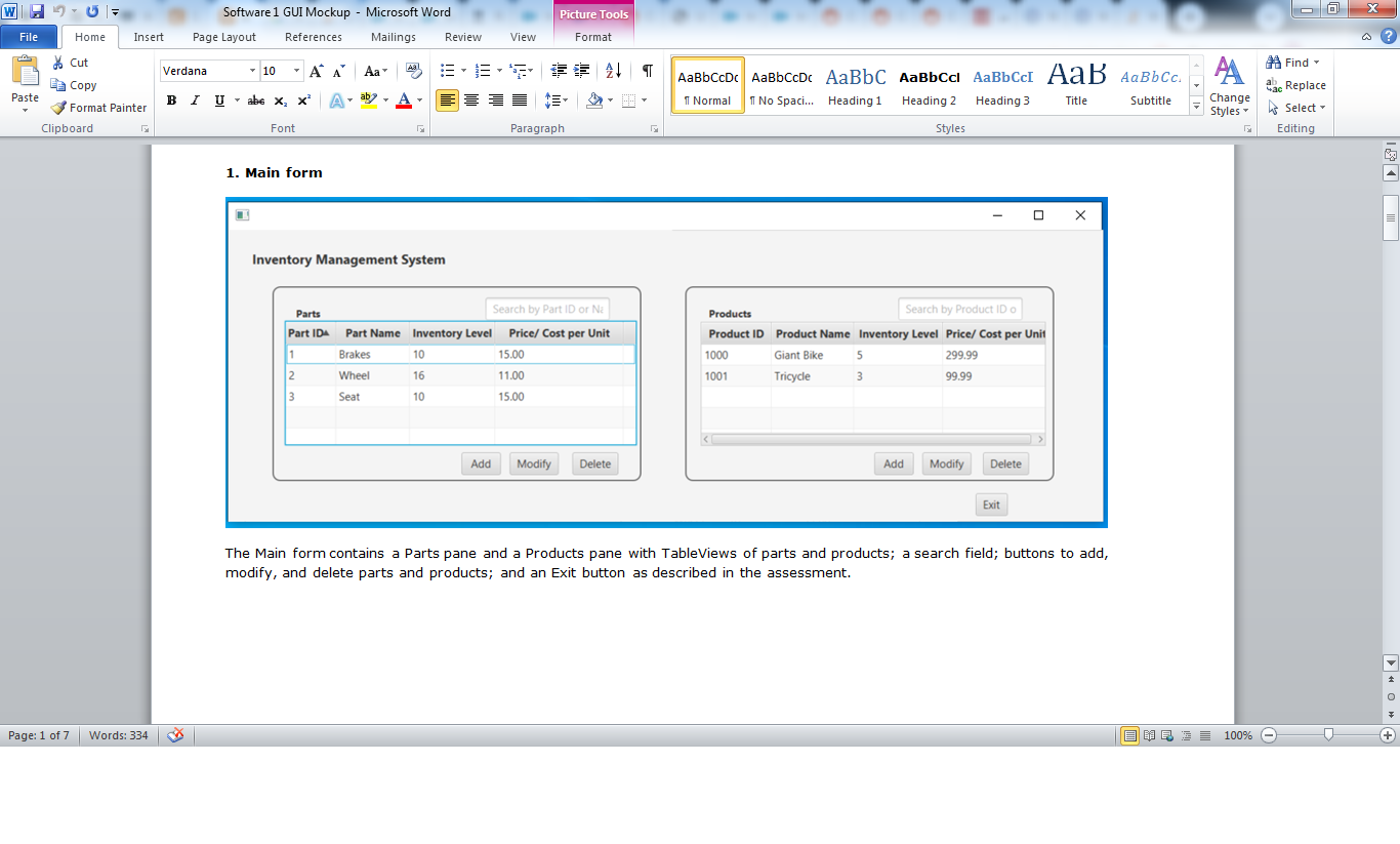 Java 1 You are working for a small manufacturing | Chegg.com