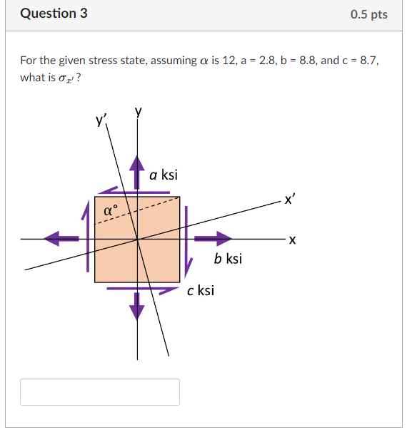 Solved Find σx' Please show work. | Chegg.com