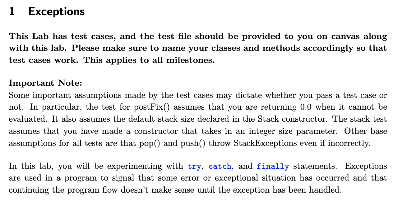 Solved This Lab Has Test Cases And The Test File Should Be