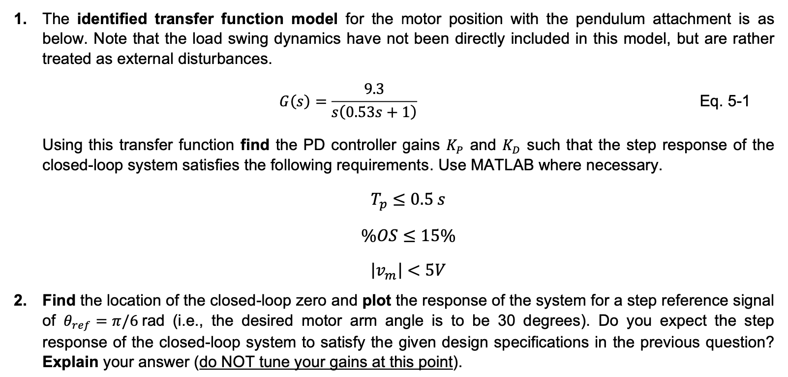 Solved Consider the closed-loop block diagram given in Fig. | Chegg.com