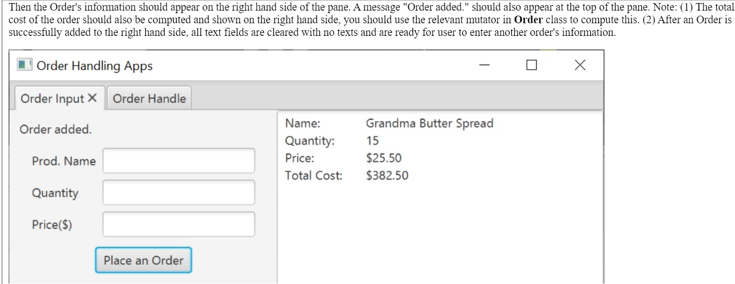 Then The Orders Information Should Appear On The Right Hand Side Of The Then The Orders Information Should Appear On The Right Hand Side Of The