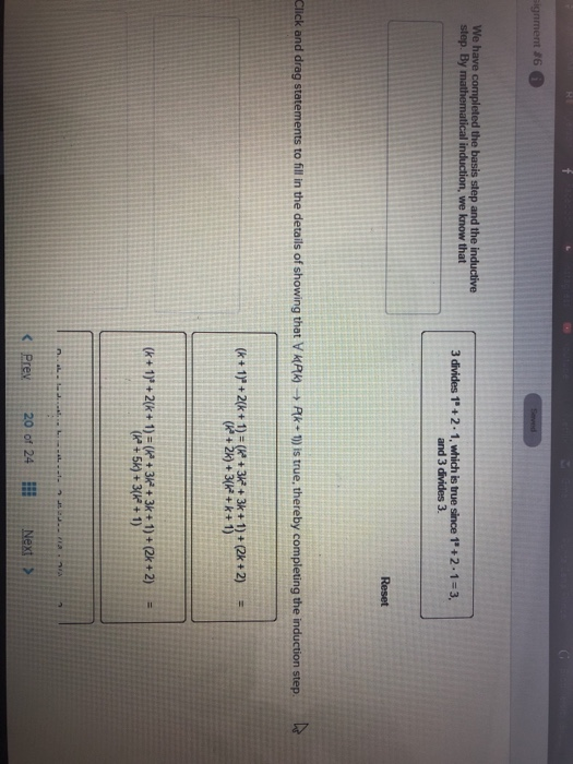 Solved Consider the statement that 3 divides 3+ 2n whenever | Chegg.com