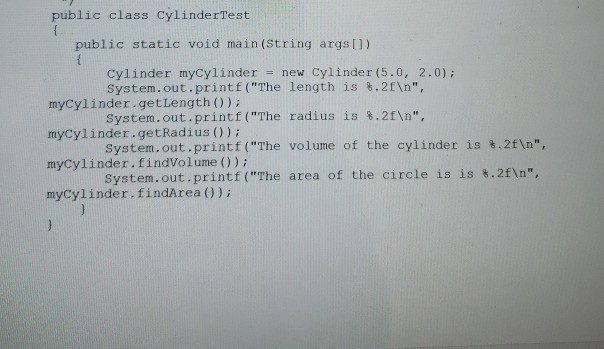 Solved public class Circle 7/ instance variables - replace | Chegg.com