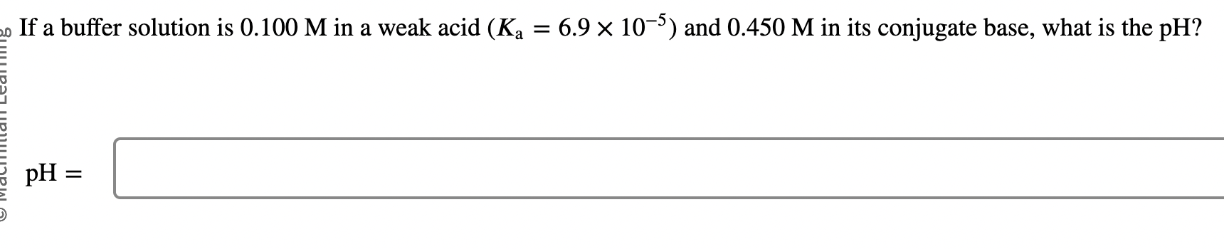 Solved If a buffer solution is 0.100M in a weak acid | Chegg.com