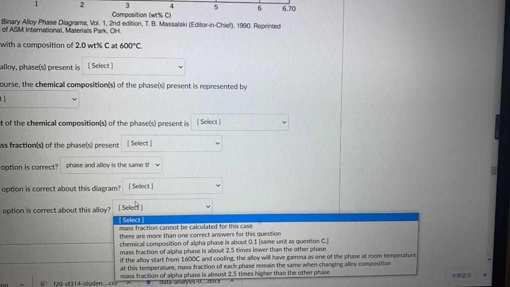 Solved The questions below refer to the Fe-Fe3C phase | Chegg.com