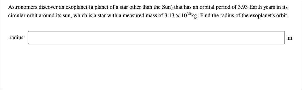 Solved Suppose an astronomer observes a binary star system | Chegg.com