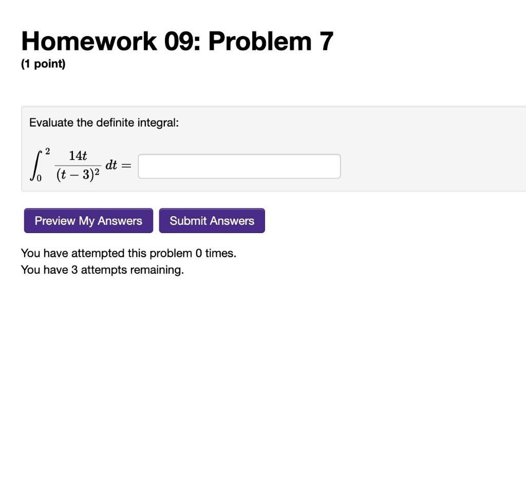 Solved Homework 09: Problem 6 (1 point) Using the method of | Chegg.com