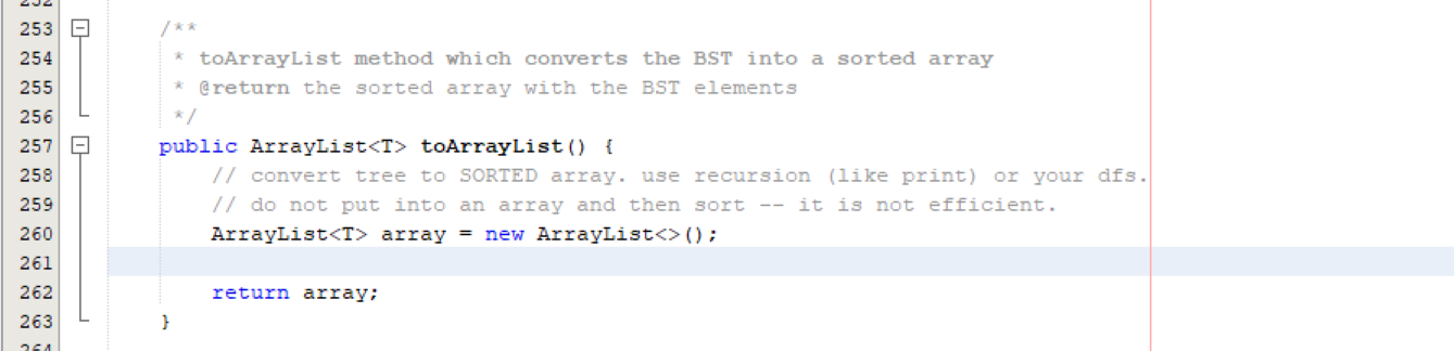 Solved How do I convert a BST into a sorted array | Chegg.com