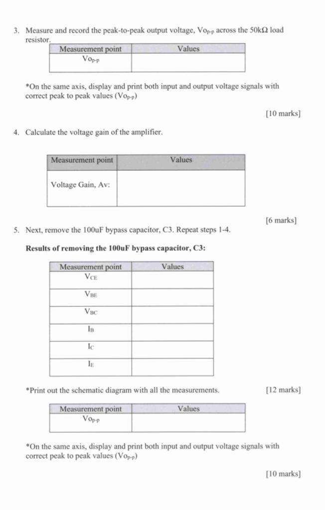 Solved Task 2: Simulation 168 Marks) Using MultiSim or | Chegg.com