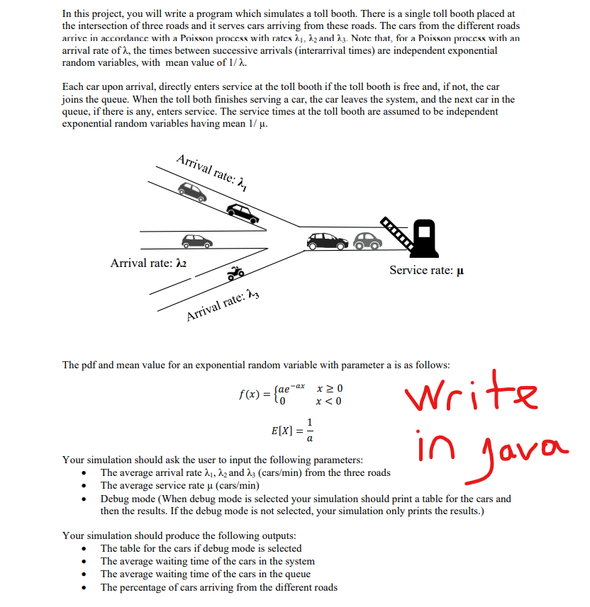 In this project, you will write a program which | Chegg.com