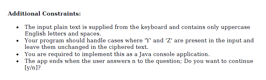 Solved In this experience, you will cipher a plain text | Chegg.com