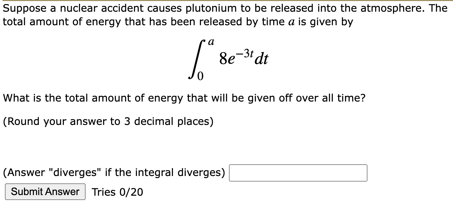 Solved Suppose a nuclear accident causes plutonium to be | Chegg.com