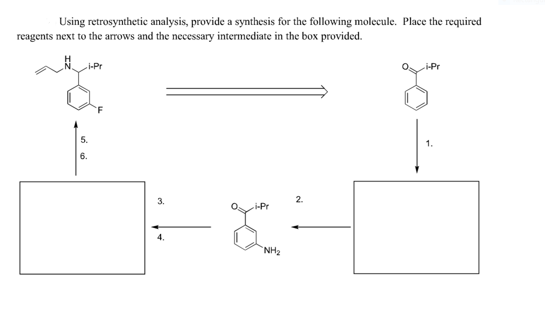 Solved Using retrosynthetic analysis, provide a synthesis | Chegg.com