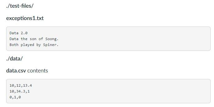 Solved JAVA: Write out the first five (5) lines that would | Chegg.com