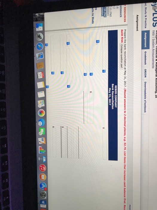 Solved Help I Problem 7-3A (Part Level Submission) On May | Chegg.com