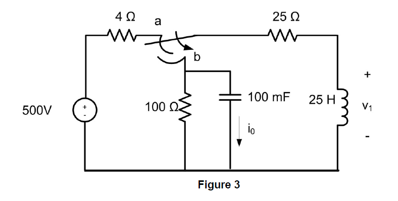 Solved The make-before-break switch in the circuit in Figure | Chegg.com