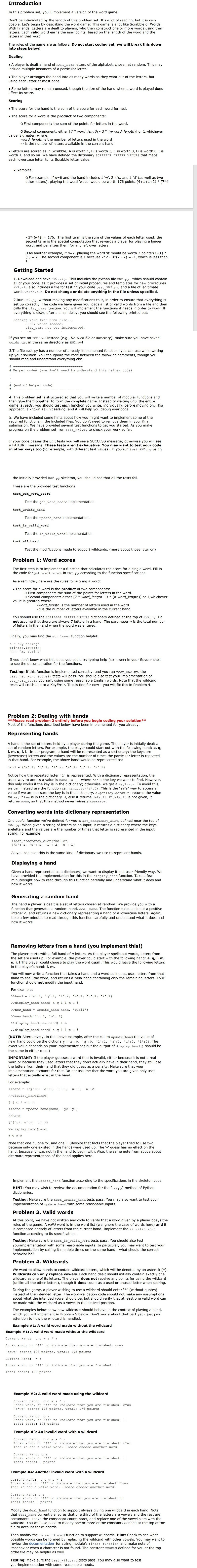 Solved Introduction In this problem set, you'll implement a | Chegg.com