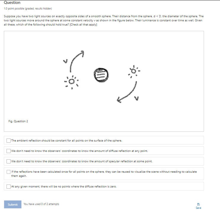 Solved Question 1.0 point possible (graded, results hidden) | Chegg.com