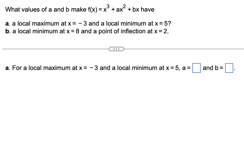 Solved please answer part a and b. Part B -For a local | Chegg.com