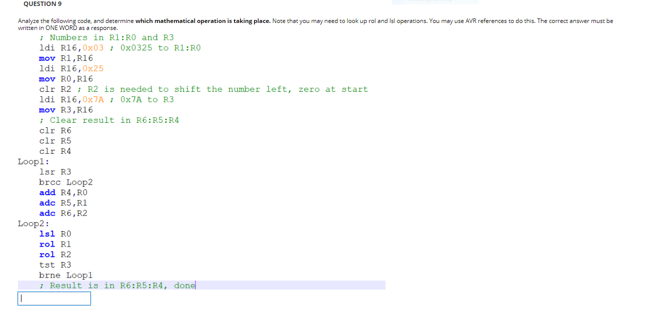 Solved QUESTION 8 Subroutines are: O Not used in assembly | Chegg.com