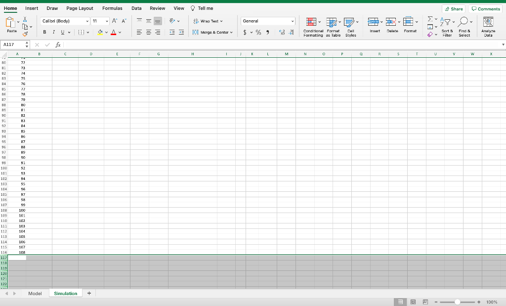 Solved Step Instructions Points Possible 1 0 Start Excel. | Chegg.com
