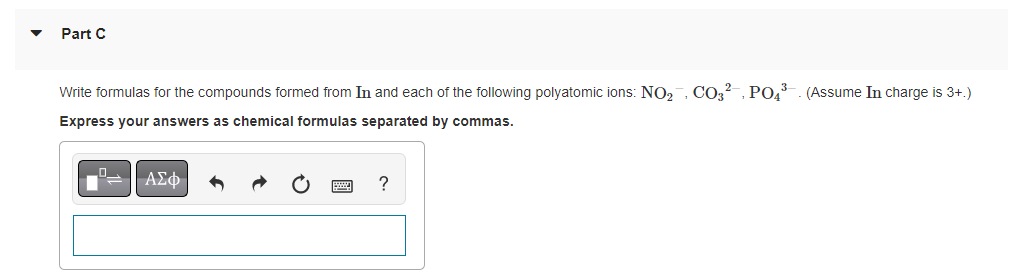 Solved Write formulas for the compounds formed from Rb and | Chegg.com