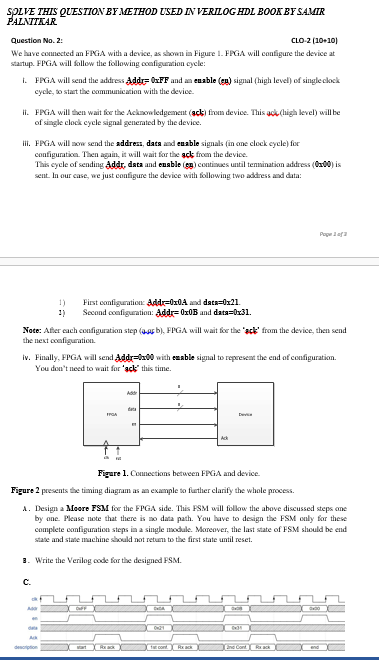 SOLVE THIS QUESTION BY METHOD USED IN VERILOG HDL | Chegg.com