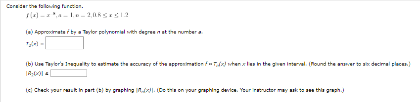 Solved Consider the following function. f(x)= x-5, a = | Chegg.com