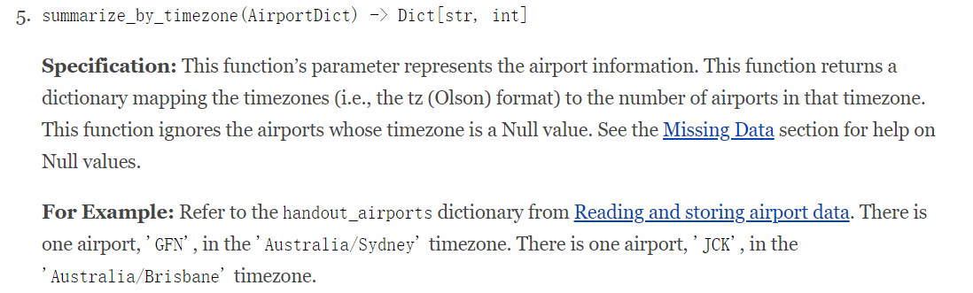 Need help with the function design! Please provide at | Chegg.com