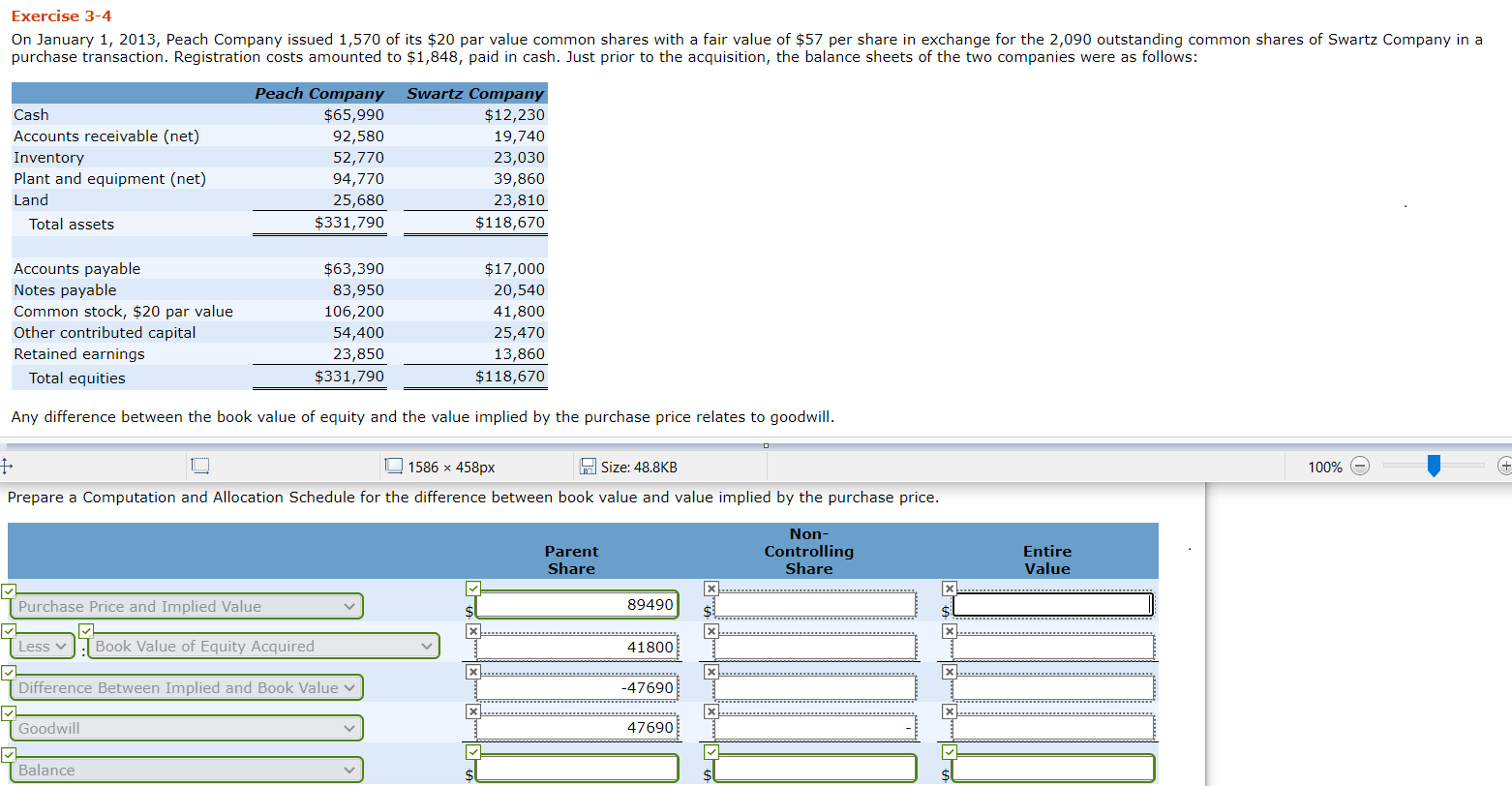 Solved Prepare a Computation and Allocation Schedule for the | Chegg.com