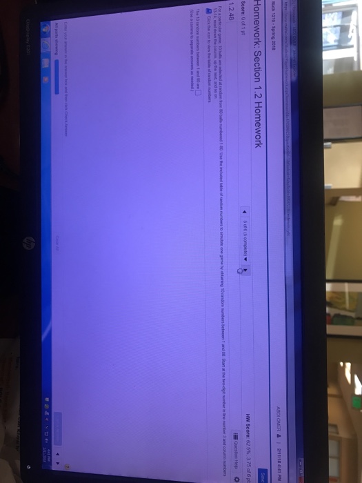 Homework Section 1 2 Homework Score 0 Of 1 Pt