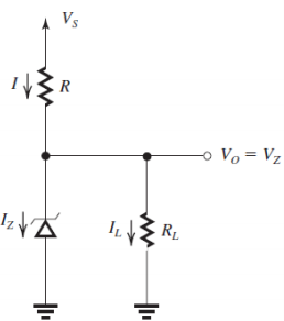 Solved A Zener shunt regulator employs a Zener diode for | Chegg.com