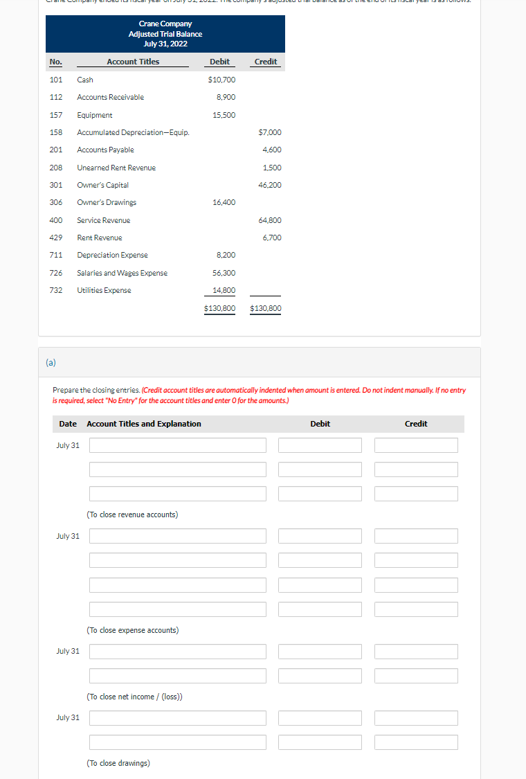 Solved in order fill in the table below i have to use the | Chegg.com