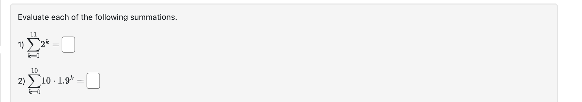 Solved Irite the sum 4+8+16+32+64+128+256+512 using sigma | Chegg.com