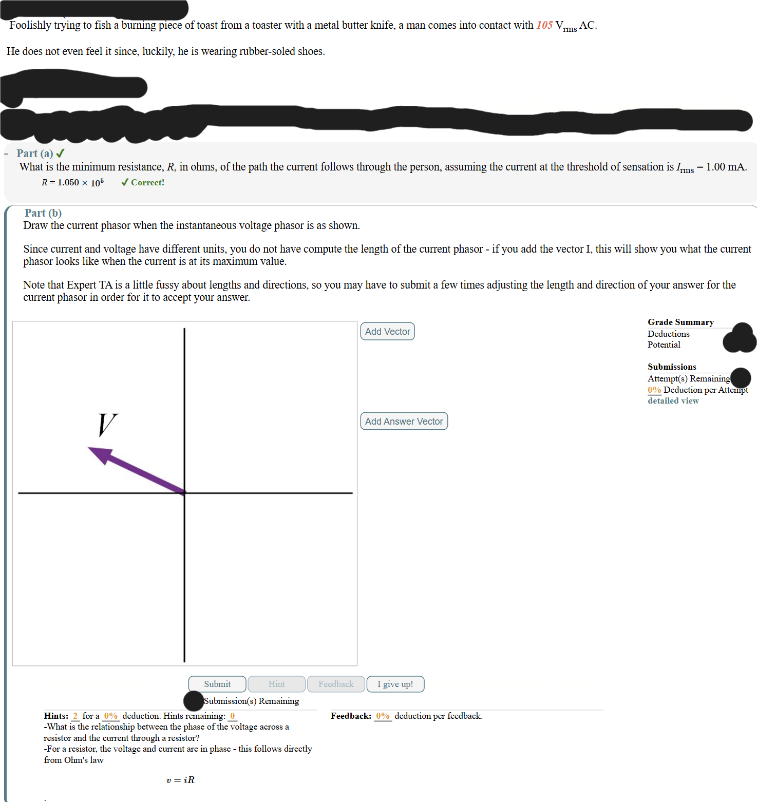 Solved help solve the vector question with a drawing. | Chegg.com