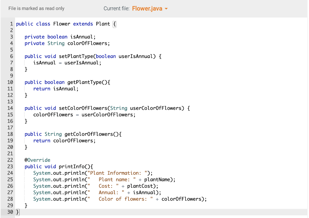 Solved 9.15 LAB: Plant information (ArrayList) Given a base | Chegg.com